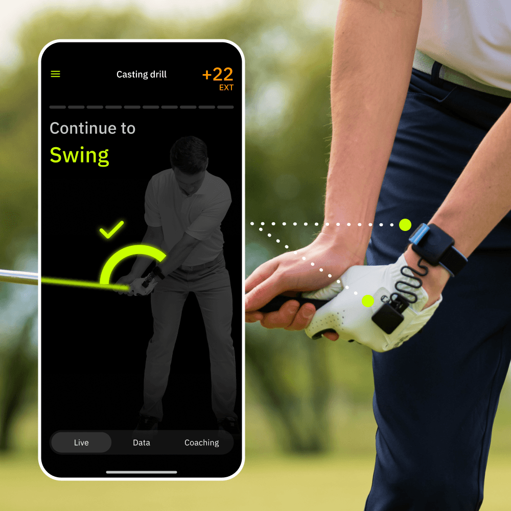 Golf Swing Analyzer & Wrist Angle Training Aid | Hackmotion