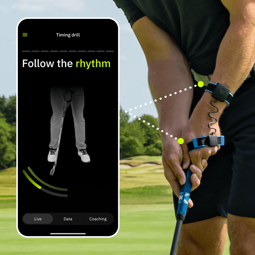 Golf Swing Analyzer & Wrist Angle Training Aid | Hackmotion