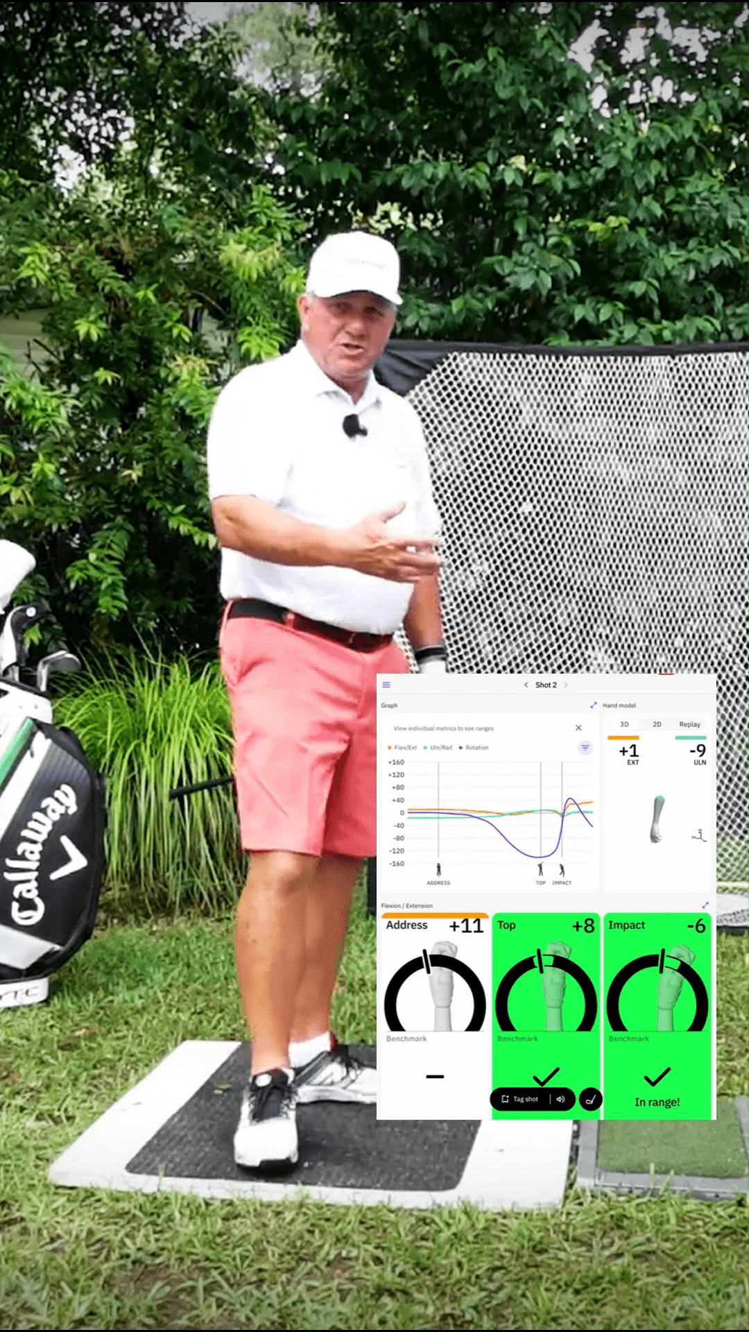 Golf Swing Analyzer & Wrist Angle Training Aid | Hackmotion