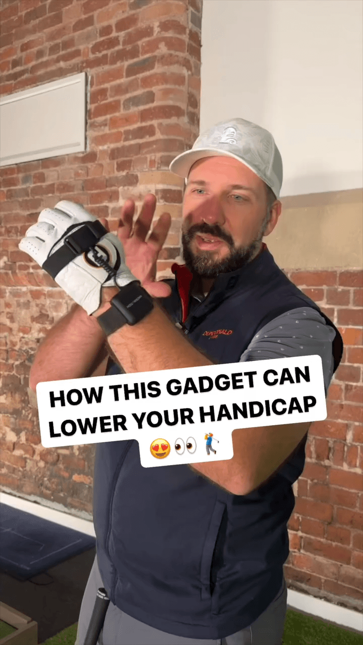 Golf Swing Analyzer & Wrist Angle Training Aid | Hackmotion