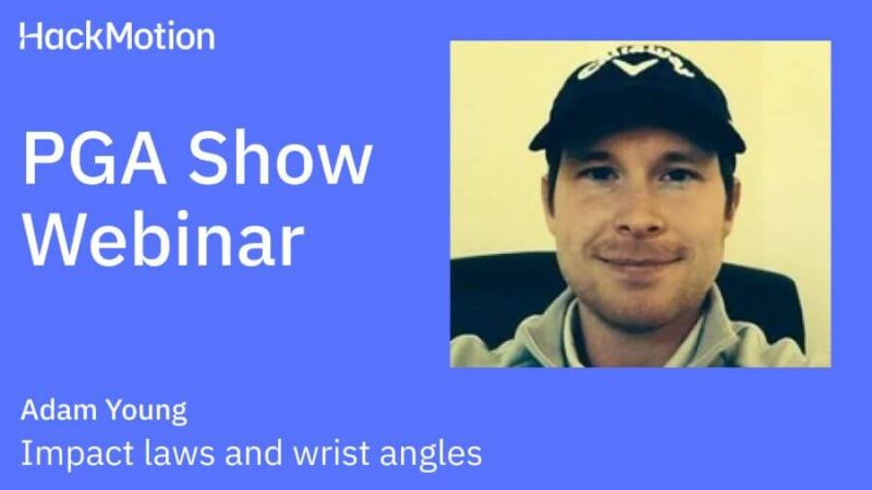 Scott Cowx: Tour Player Wrist Patterns - HackMotion