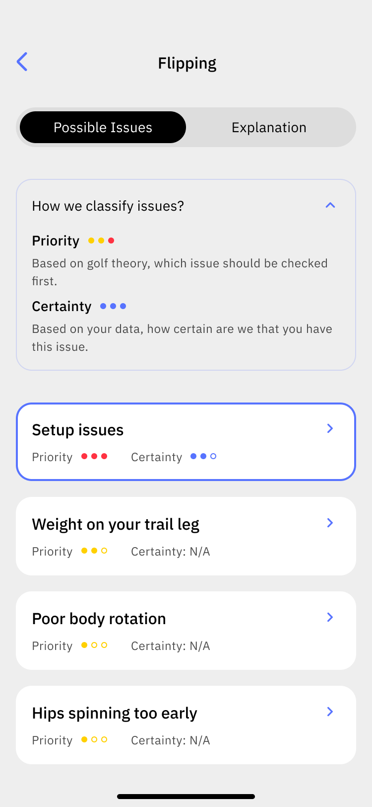Understanding Data in Clubface Control Mode - HackMotion