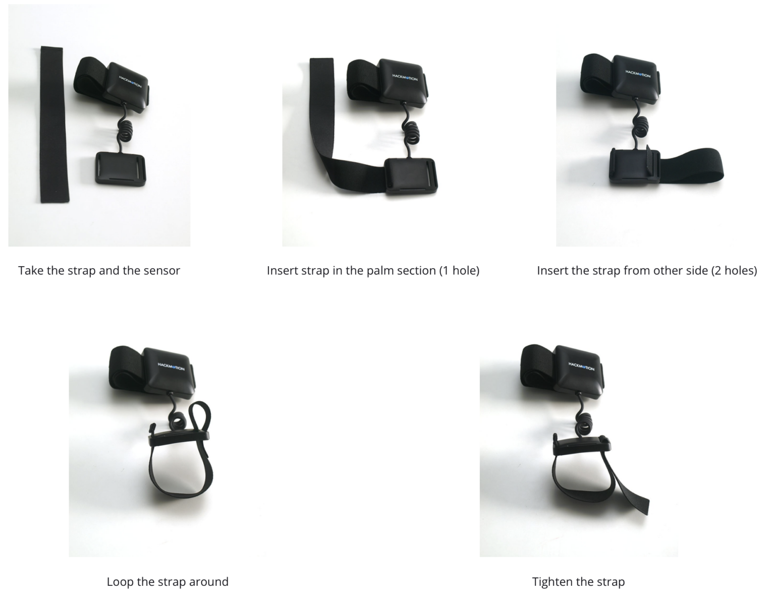 How to Wear the Sensor - HackMotion