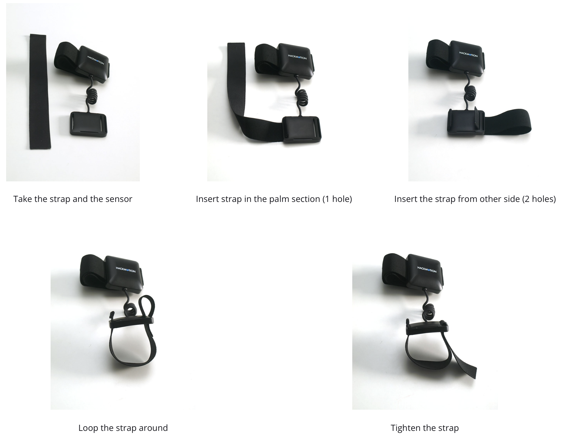 How to Wear the Sensor - HackMotion