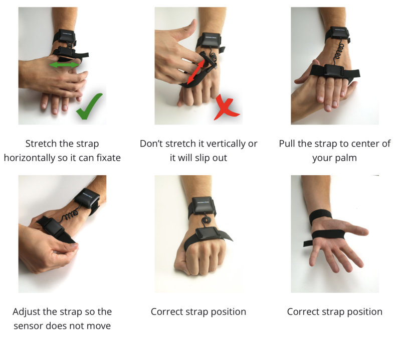 How to Wear the Sensor - HackMotion