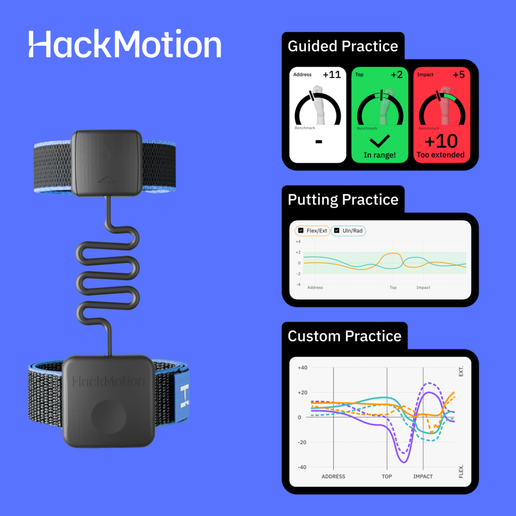 HackMotion Golf Pro: The Ultimate Wrist Angle Training Aid